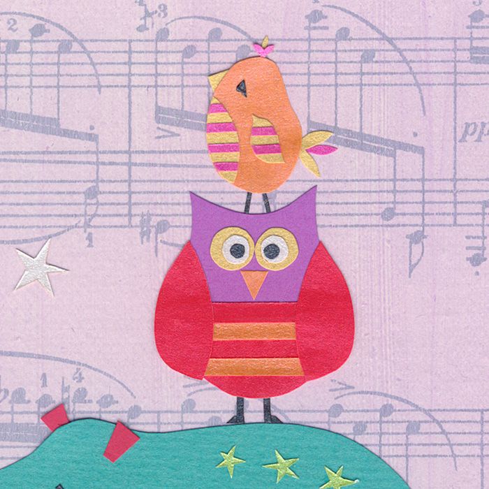 Animal Musical Statues - Art Print - 10 X 8 on Luulla
