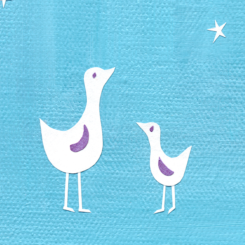 Moon Berries - Art Print - 8 X 8 on Luulla